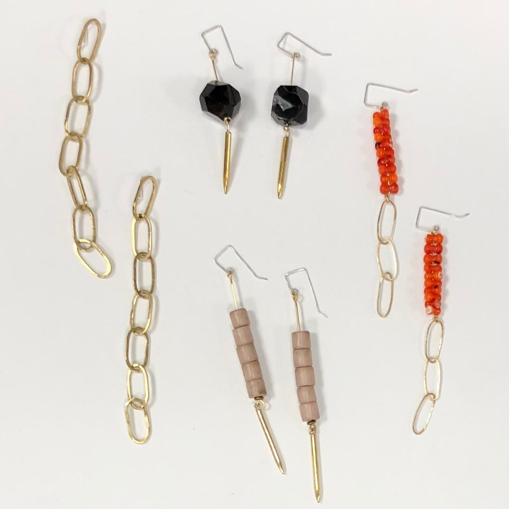 drop earrings, Caitlin Clary – TROPPUS PROJECTS